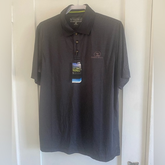 Pebble Beach | Shirts | Nwt Mens Official Pebble Beach Golf Polo Shirt ...